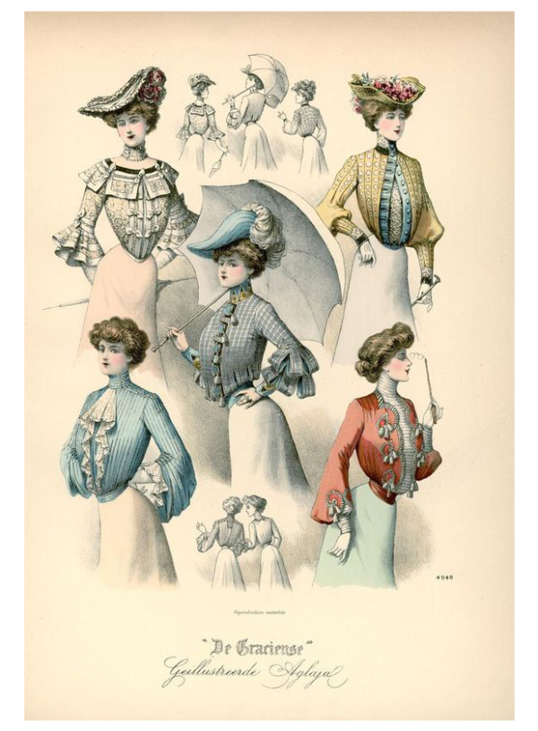 Bailey Phillips, 1902 Secretary Fashion & Women History